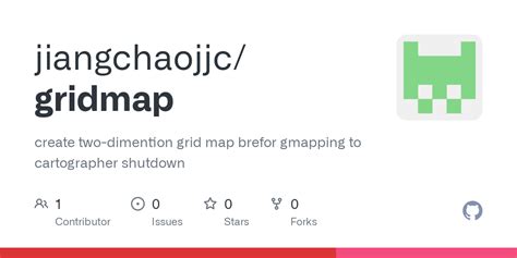 Github Jiangchaojjc Gridmap Create Two Dimention Grid Map Brefor
