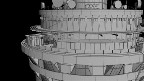 3d Model Kl Tower Turbosquid 1930071