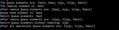 Queue Java Example Queue In Java With Example Java Queue