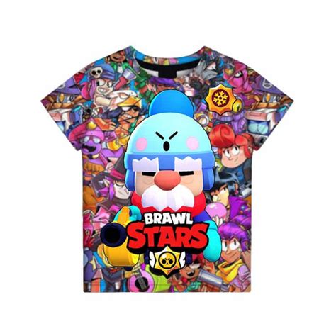 Brawl Stars Default Gale T Shirt Freezing Snow Brawler Stars