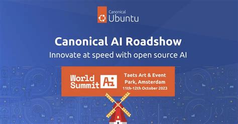 Florin Lungu On Linkedin Meet Us At World Ai 2023 Ubuntu