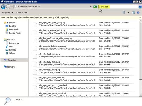 Creating Vcenter Database Sql Agent Jobs With Sqlcmd Wahl Network