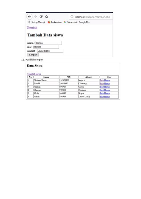 Crud Php7 Mysq Li Bootstrap Pdf