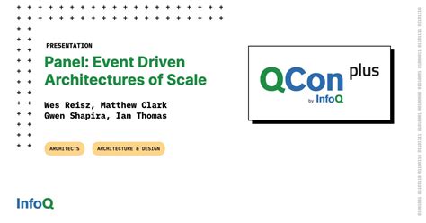 Panel Event Driven Architectures Of Scale Infoq