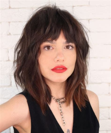 25 Lovely Medium Length Choppy Haircuts Styleoholic