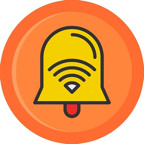 Wi Fi Signal Line Filled Circle 50086799 Vector Art At Vecteezy