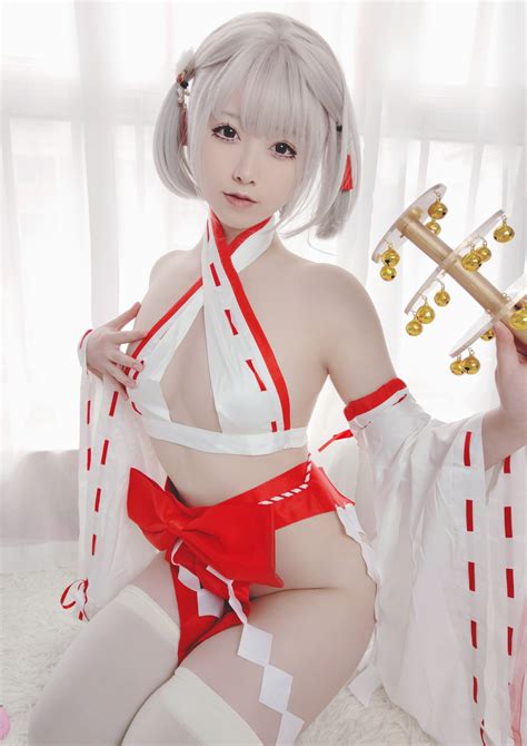Filejoker Exclusive Cosplay Asagiriai Shrine Maiden Akiba