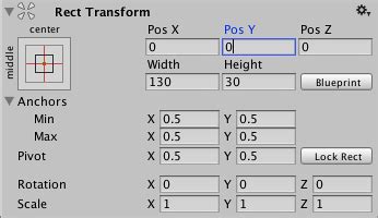 Unity Manual Rect Transform