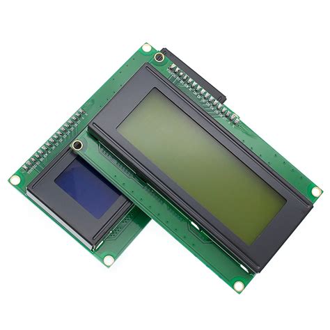 LCD I C X A Blue Green Screen HD Character LCD W IIC I C Serial Interface