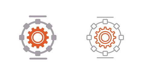 Automated Process Vector Icon 34479697 Vector Art At Vecteezy