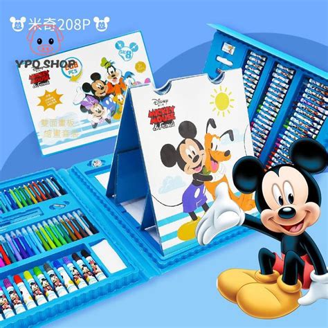 🎀ypq Shop兒童生日禮物交換禮物 兒童畫畫工具套裝畫筆禮盒 迪士尼繪畫套裝兒童畫筆工具水彩筆盒小學生美術學習用品生 蝦皮購物