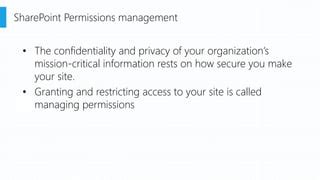 Manage How People Use Your SharePoint Online PPTX Web Hosting Internet