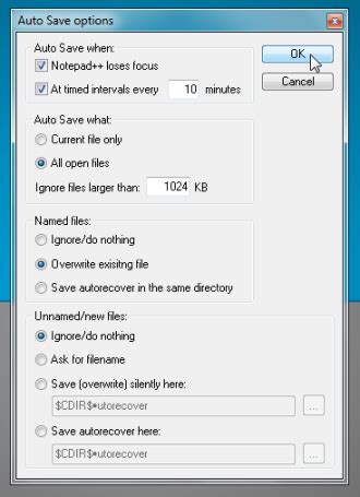 Bring Auto Save Feature To Notepad With AutoSave Plugin