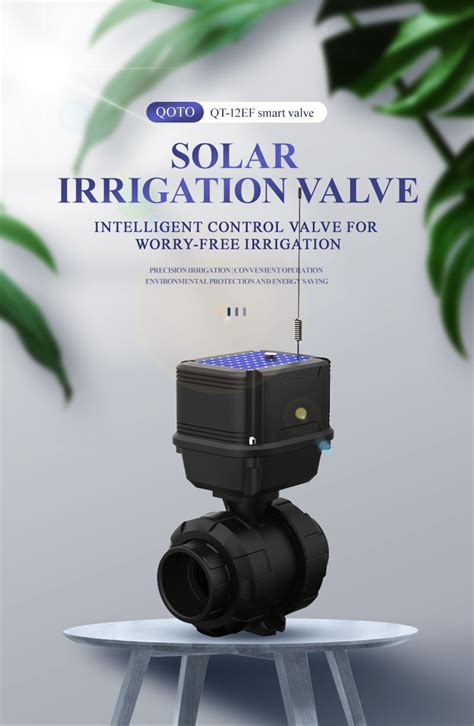 Iot Technology Auto Smart Valve For Solar Powered Farm Irrigation System From China Manufacturer
