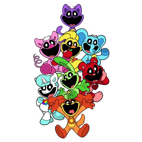 Smiling Critters By Youanimatorfanpaper On Deviantart