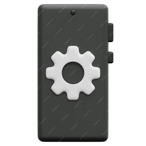 Premium Photo Settings 3d Render Icon Illustration