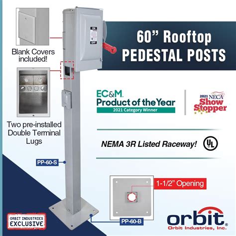Orbit Industries Inc On Linkedin Pedestal Post Spotted Nema 3r