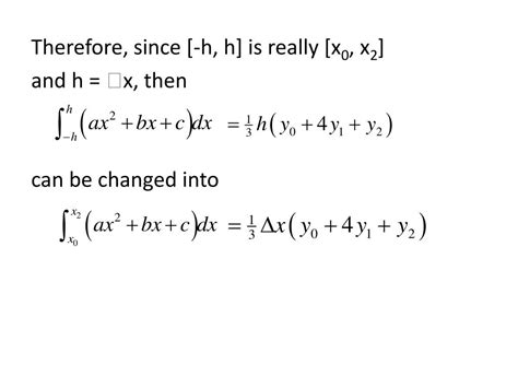 PPT Simpsons Rule PowerPoint Presentation Free Download ID