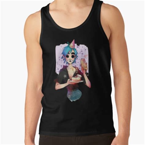 Gorillaz Tank Tops Gorillaz 2 D Tank Top Rb2709 Gorillaz Shop