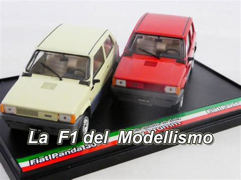 Fiat Panda 30 Fiat Panda 45 1980 Modellini Street Diecast