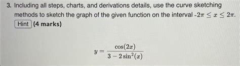 Solved 3 Including All Steps Charts And Derivations