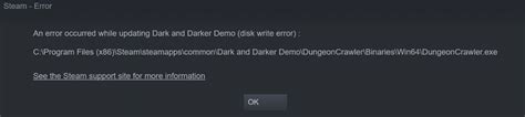 Error message, please help! : r/DarkAndDarker