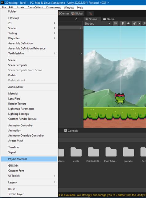 New To Unity Help I Am Trying To Add Physics Material To My Character But The Drag And Drop Is