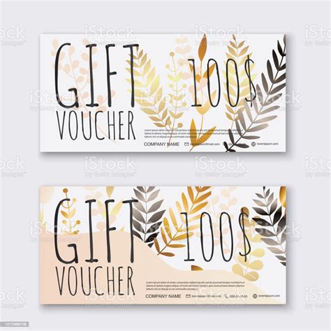 색깔 선물 상자 템플릿 바우처 인증서 배경 디자인 쿠폰 초대장 통화입니다 벡터 일러스트입니다 가격에 대한 스톡 벡터 아트 및