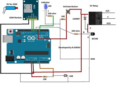 Block Diagram Of Intruder Alarm Circuit Circuit Diagram