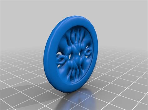 Leaf Button By Jordanna C Download Free STL Model Printables Com