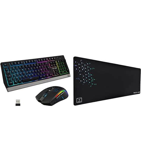 Ensemble Clavier Et Souris Gamer Sans Fil R Tro Clair S Lynia