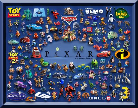 Disney Pixar Movie Characters