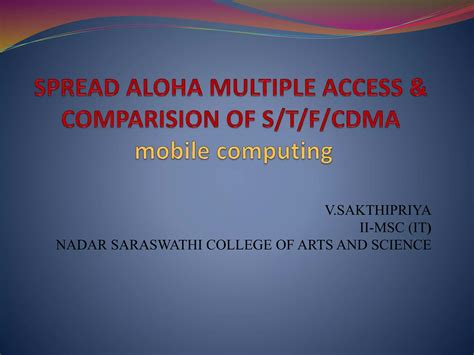 Mobile Computing Ppt