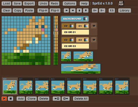 Spred New Atari Sprite Editor Page 2 Atari 5200 8 Bit