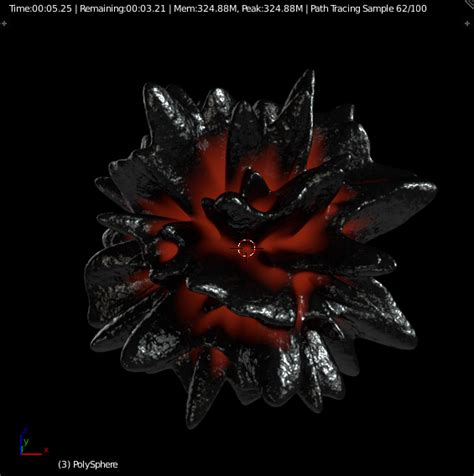 Inner Glow Cycles Material Materials And Textures Blender Artists Community