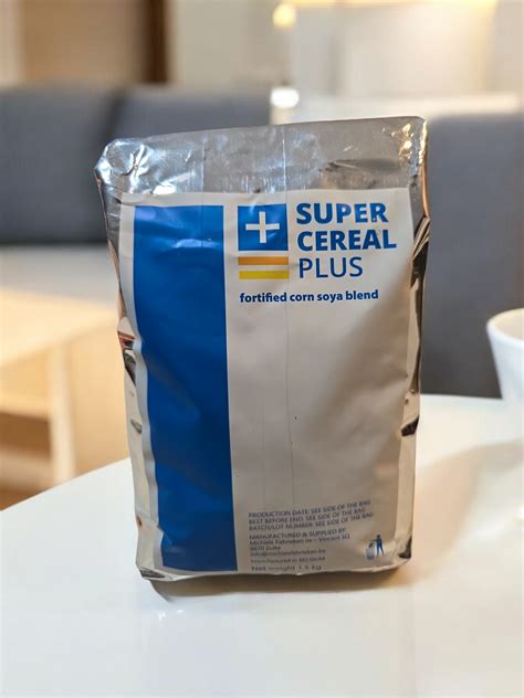 Super Cereal Plus Fortified Corn Soya Blend 15 Kg Leone Star African