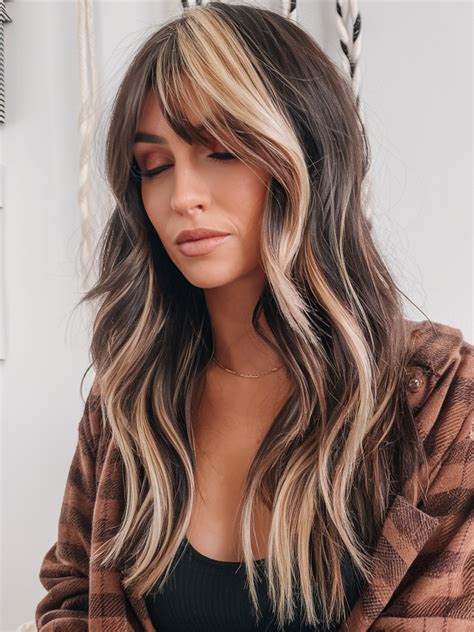 Stunning Colorblock Hair Ideas From Black And Blonde To Copper Red And