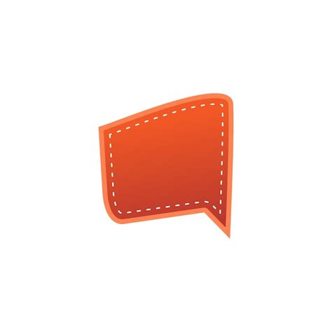 Premium Vector Gradient Speech Bubble Template