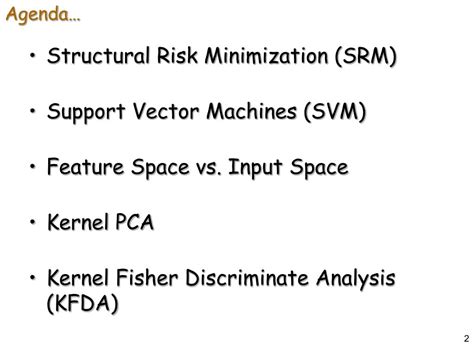 ppt kernel based methods powerpoint presentation free download