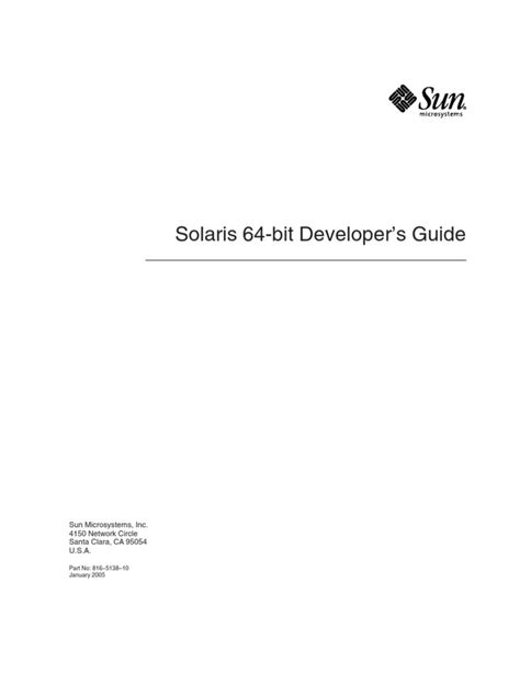 Solaris Developer Guide Pdf