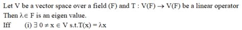 Csir Net Exam Linear Algebra Notes Mathscare