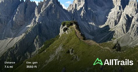 Lago Dantorno Cadini Di Misurina Via Ferrata Merlone Veneto