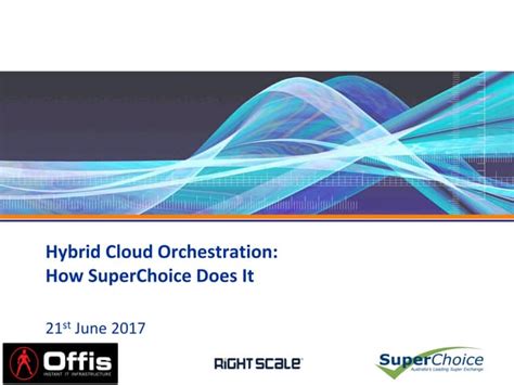 Hybrid Cloud Orchestration How Superchoice Does It Ppt