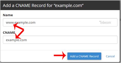 How Do I Add A CNAME Record In CPanel Using The DNS Zone Editor Knowledgebase Enbecom