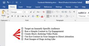 How To Insert CheckBox In Word Document