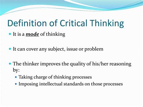 Ppt The Forum Critical Thinking Leadership Styles Powerpoint Presentation Id 788577