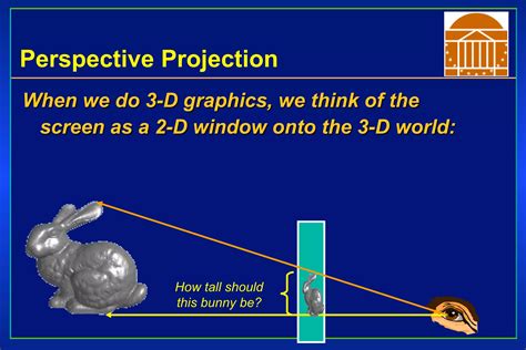 Lecture 11 Perspective Projection Ppt