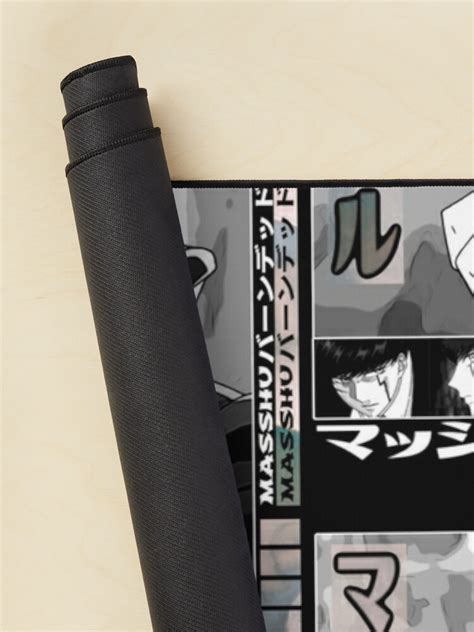 Mash Burnedead Mashle Mouse Pad Mashle Merch