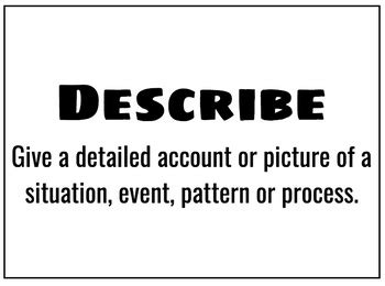 IB Command Terms For Science EDITABLE Version Google Docs By ScienceWeb