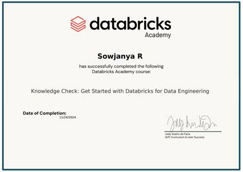 r sowjanya on linkedin dataengineering databricks learning